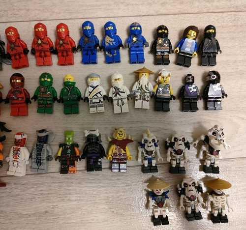 Lego ninjago минифигурки