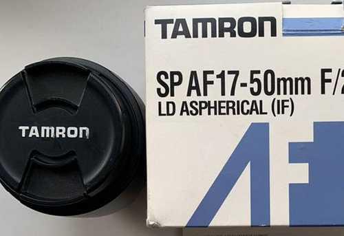Объектив Tamron SP AF 17-50mm f/2.8 XR