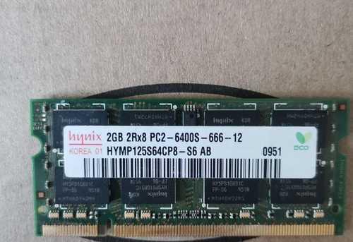 Оперативная память ddr2 для ноутбука