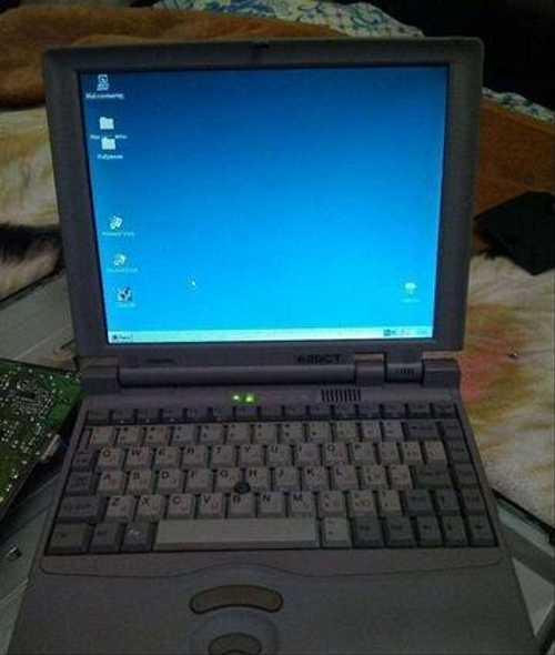 Раритетный ноутбук Toshiba 620 ct