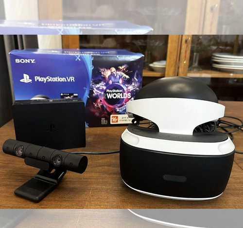 Sony Playstation VR v2 Шлем и камера PS4 PS VR