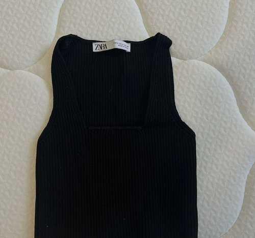 Топ вязанный zara