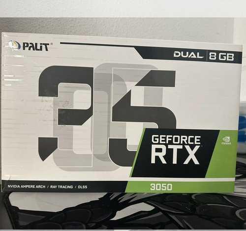 Видеокарта Palit GeForce RTX 3050 Dual