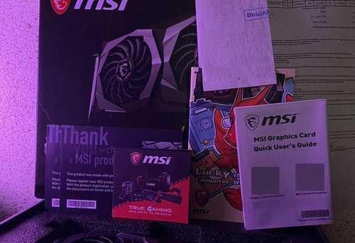 Видеокарта MSI GeForce GTX 1650 super gaming X 4GB