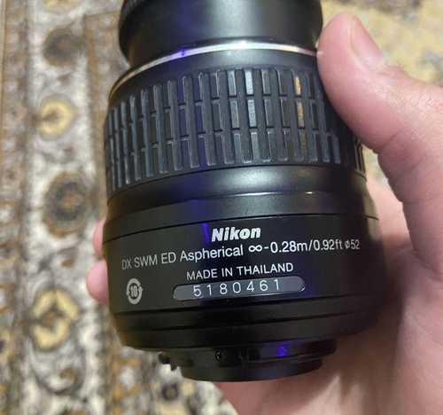 Объектив nikon18-55
