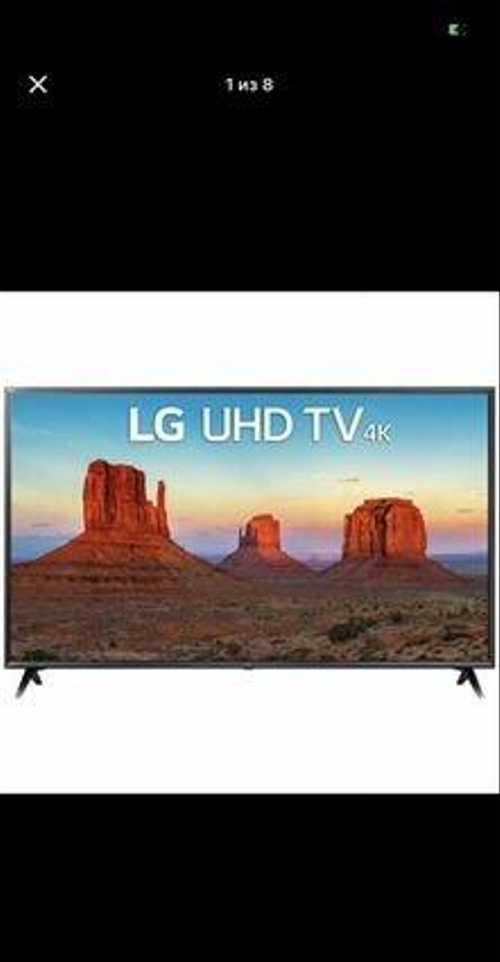 Телевизор lg 50 дюймов 4k smart tv 50uk6300