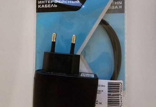 Зарядка и кабель Micro usb (+автомобильная зарядка