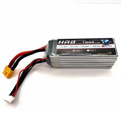 Аккумулятор HRB 6s 1800 mah