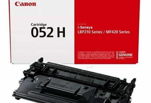Canon 052H BK (2200C002) картридж черный (9200 стр