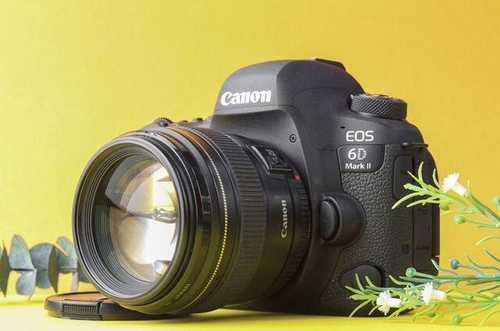 Фотоаппарат Canon 6D mark II kit 85mm f1.8 USM