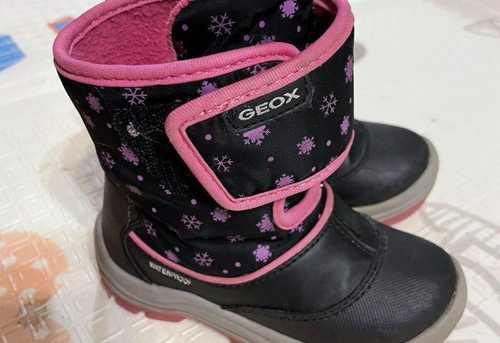 Сапоги демисезонные geox 24