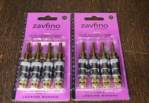 Акустические разъемы Banana Zavfino LB6-4G