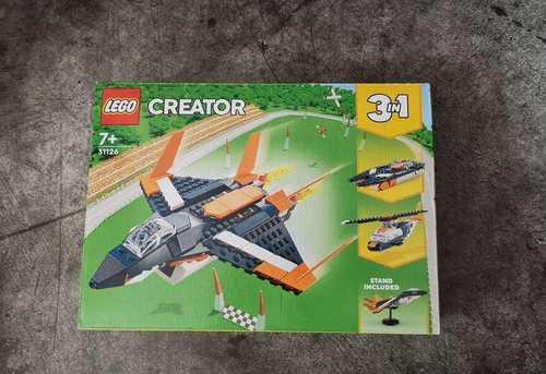 Lego creator 3 в 1 Реактивный самолёт
