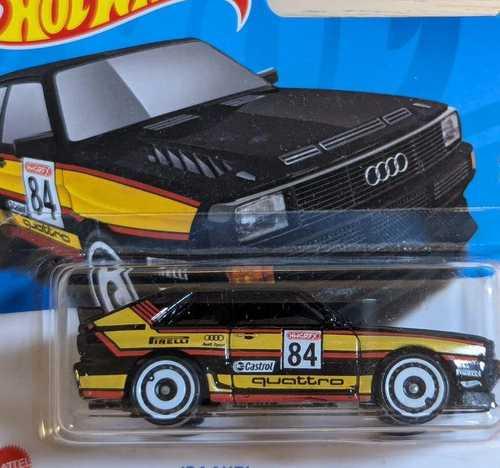 Hot Wheels Audi Sport Quattro (Черный)