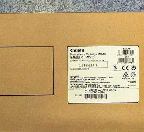 Canon MC-16 оригинальный картридж обслуживания