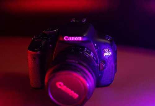 Canon 600D + 18-55 Kit (7т.к пробег)