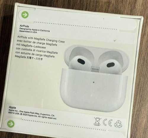 Беспроводные наушники apple airpods