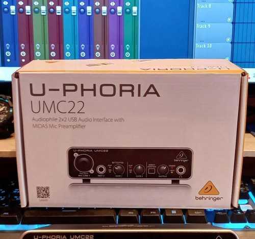 Звуковая карта behringer UMC22