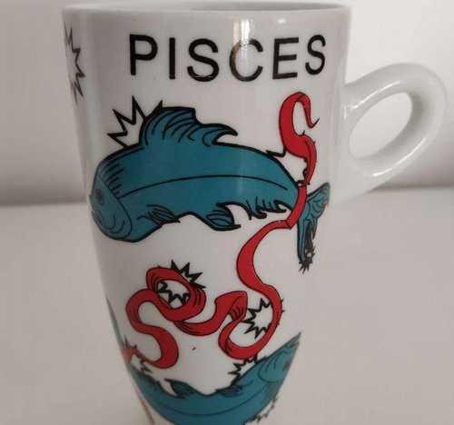 Кружка "Рыбы / Pisces", привезена из Словении