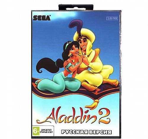 Картридж 16bit одноигровый aladdin 2 16MB