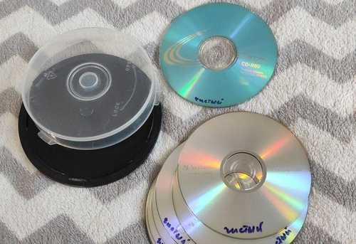 Болванки/диски DVD+RW 4.7 gb, CD-R80 700 mb
