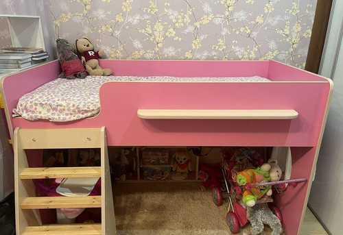Детская кровать чердак от 3 лет