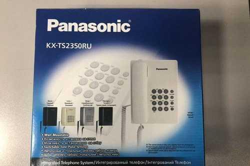 Телефон Panasonic KX-ts2350rub белый