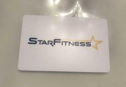 Абонемент в фитнес клуб StarFitness