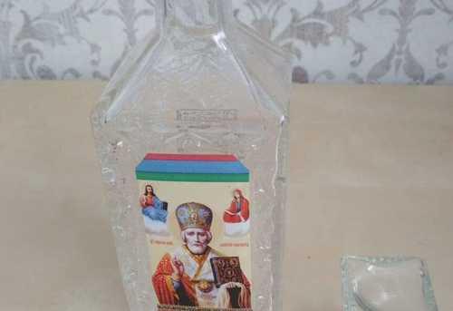 Графин для хранения святой воды "Святой Николай"