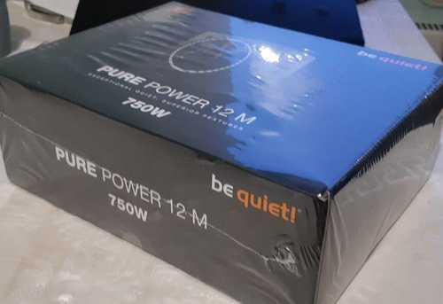 Блок питания be quiet pure power 12 M FM (750 W)