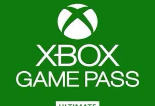 Подписка xbox game pass ultimate, год + 1 месяц
