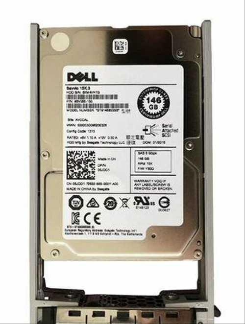 Жесткий диск Dell 146Gb 400-21223 6G SAS 2,5