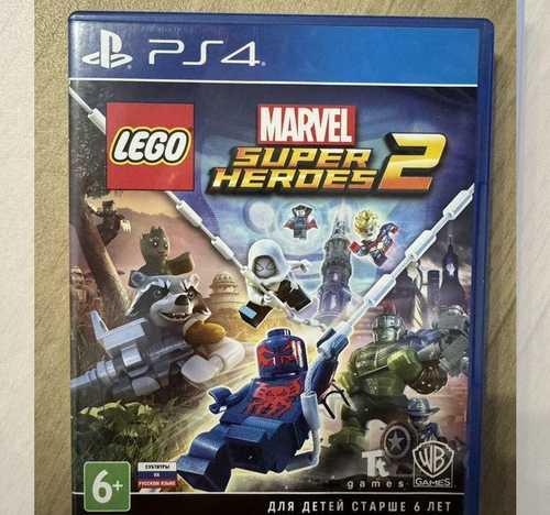 Lego marvel super heroes 2 ps4 диск