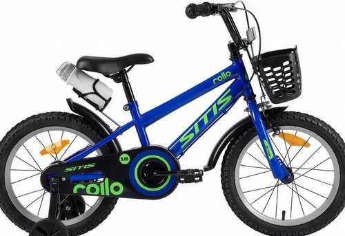 Велосипед sitis rollo 16" (2023) Blue Mos405