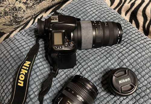 Зеркальный фотоаппарат nikon d80