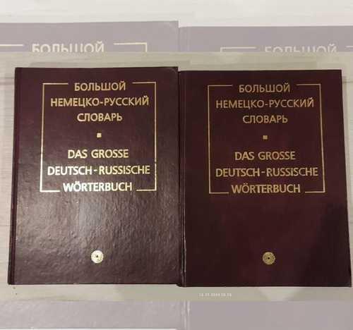 Большой немецко-русский словарь. В 2-х томах