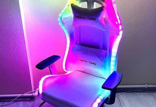 Компьютерное кресло с LED подсветкой