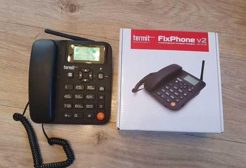 Стационарный gsm телефон Termit FixPhone v2