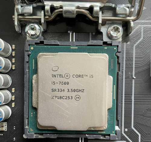 Процессор intel core i5 7600