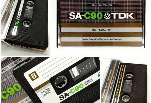 Аудиокассеты TDK SA 90 SA X 90