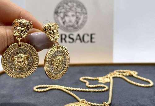 Серьги Versace Золото
