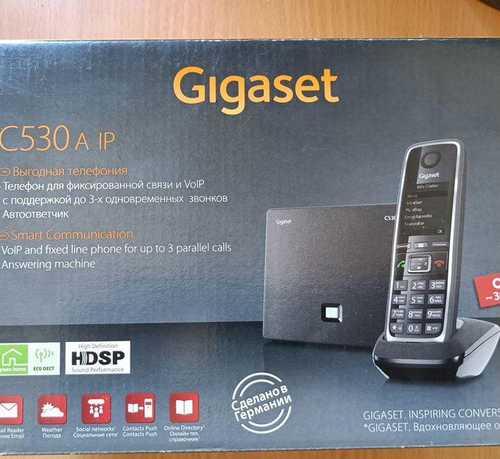 Телефон dect Gigaset C530A IP