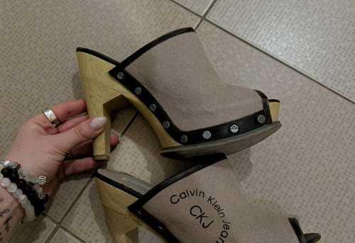 Босоножки 37 calvin klein