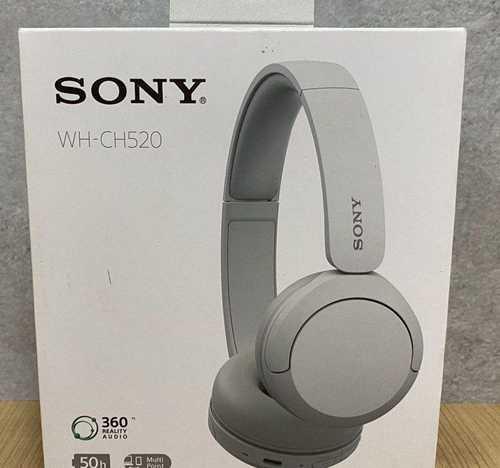 Беспроводные наушники Sony WH-CH520, белый