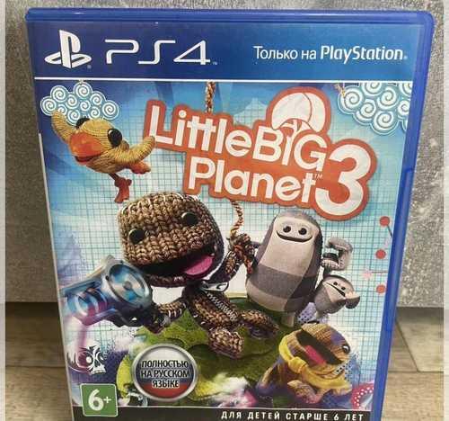 Диск LittlebigPlanet3 для ps4/ps5