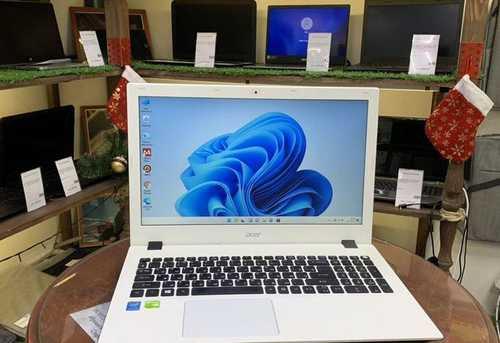 Белоснежный ноутбук Acer