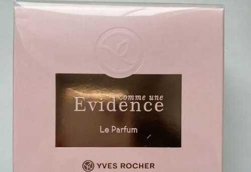 Yves rocher духи Evidence Как Явность Iris noir