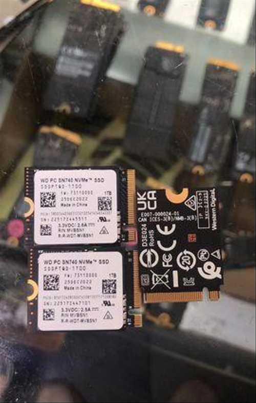 SSD M.2 NVMe 2230 Western Digital PC SN740