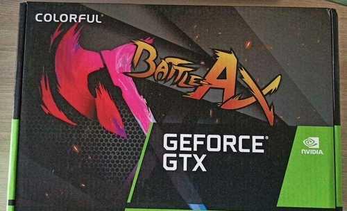 Новая Видеокарта Colorful GTX 1660 Super Battle Ax
