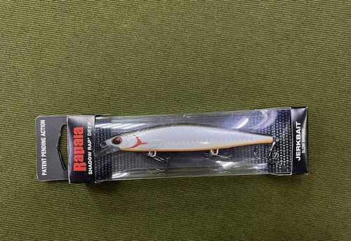 Воблер Rapala jerkbait Black Silver Scale 11см/13г